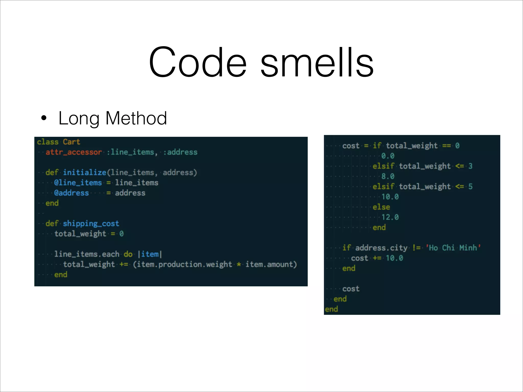 Fighting code smells | PDF