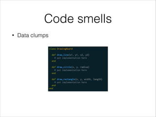 Fighting code smells | PDF