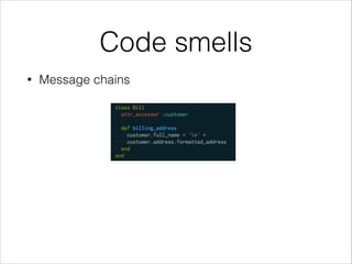 Fighting code smells | PDF