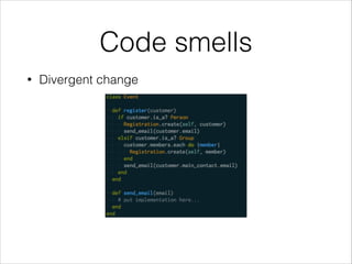 Fighting code smells | PDF