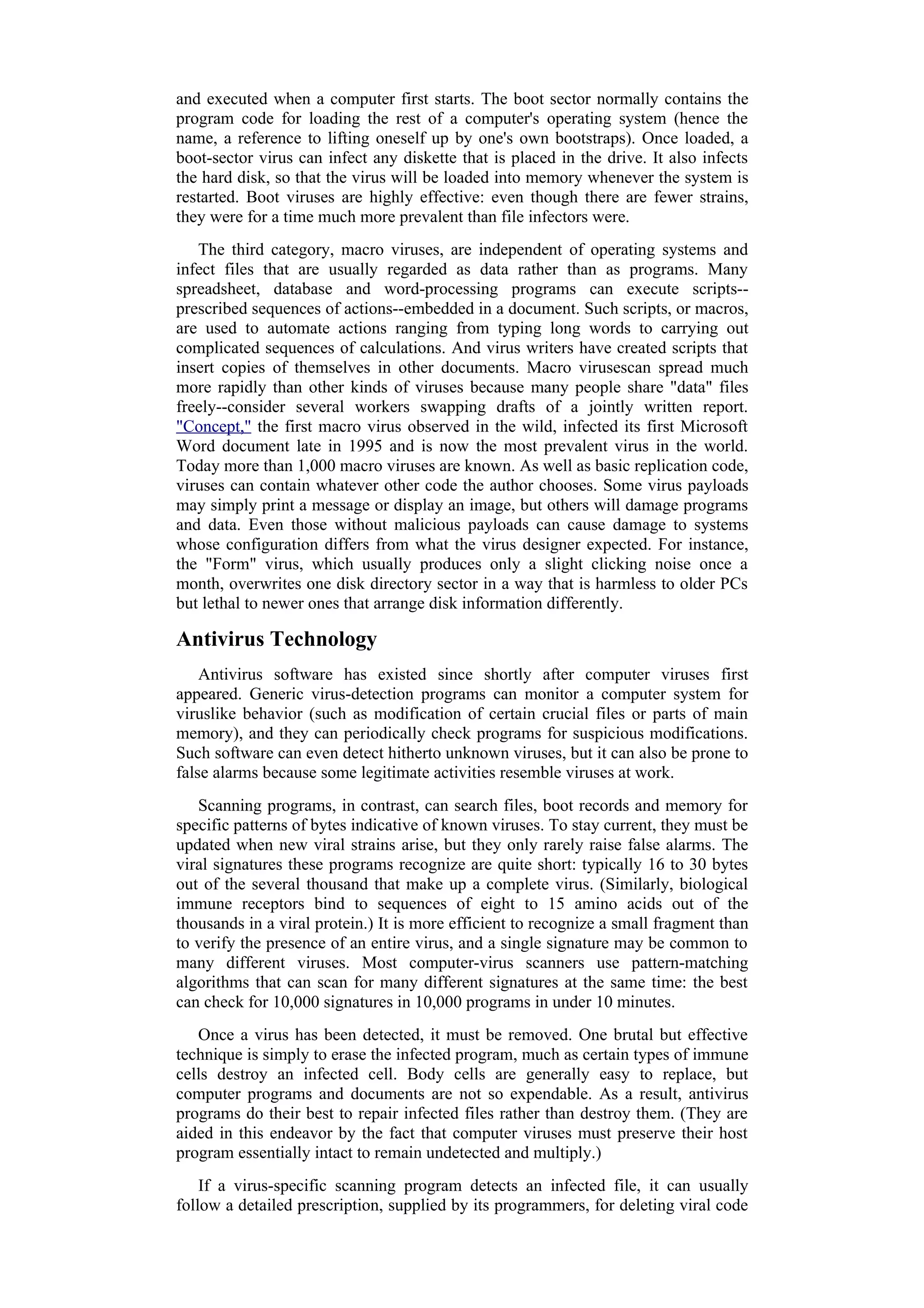 Fighting computer viruses | PDF