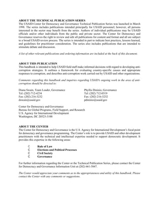 Fighting corruption | PDF