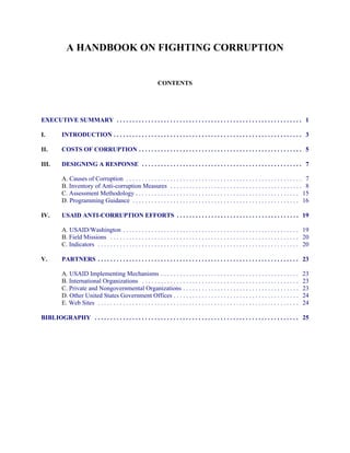 Fighting corruption | PDF