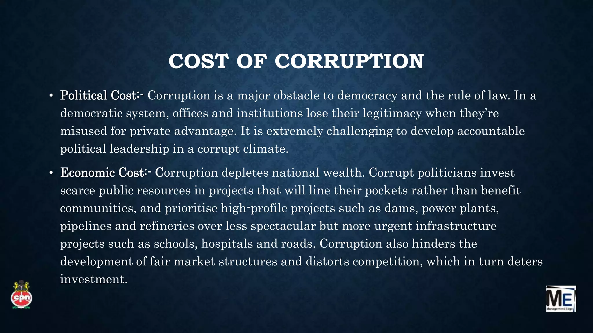 Fighting corruption with emerging technologies | PPTX