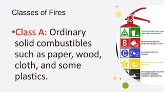 Fighting Different Types of Fires.pptx | Chemistry | Science