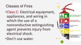 Fighting Different Types of Fires.pptx | Chemistry | Science