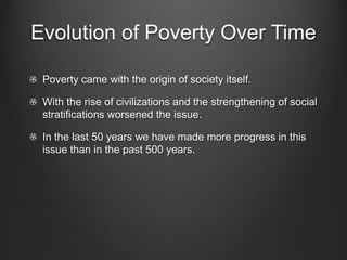 Fighting poverty | PPTX