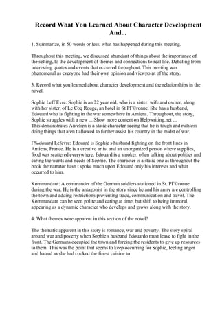 Fighting Ruben Wolfe Essay | PDF