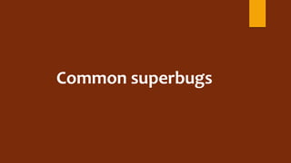 Fighting superbugs | PPTX