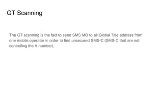Fighting telecom fraud. Explaining SMS SS7 fraud | PDF