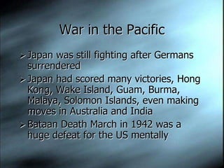 Fighting & Winning The War | PPT