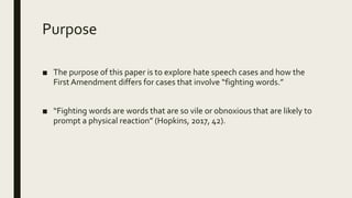 Fighting Words | PPTX