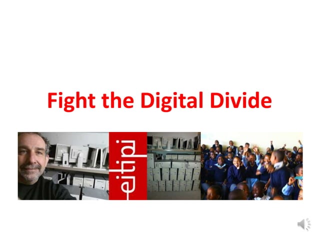 Fight the Digital Divide South Africa | PPTX
