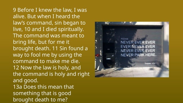 Fight the victorious battle Romans 7.pptx