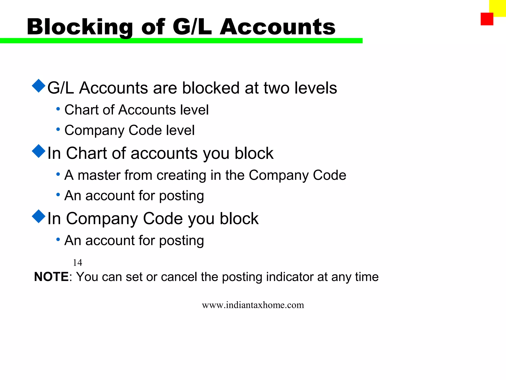 SAP FI - GL | PPT
