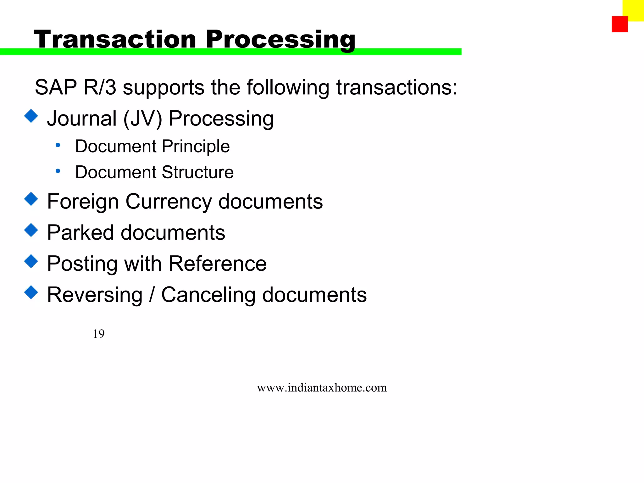 SAP FI - GL | PPT
