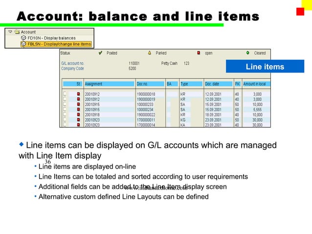 SAP FI - GL | PPT | Stocks and Bonds | Personal Investing