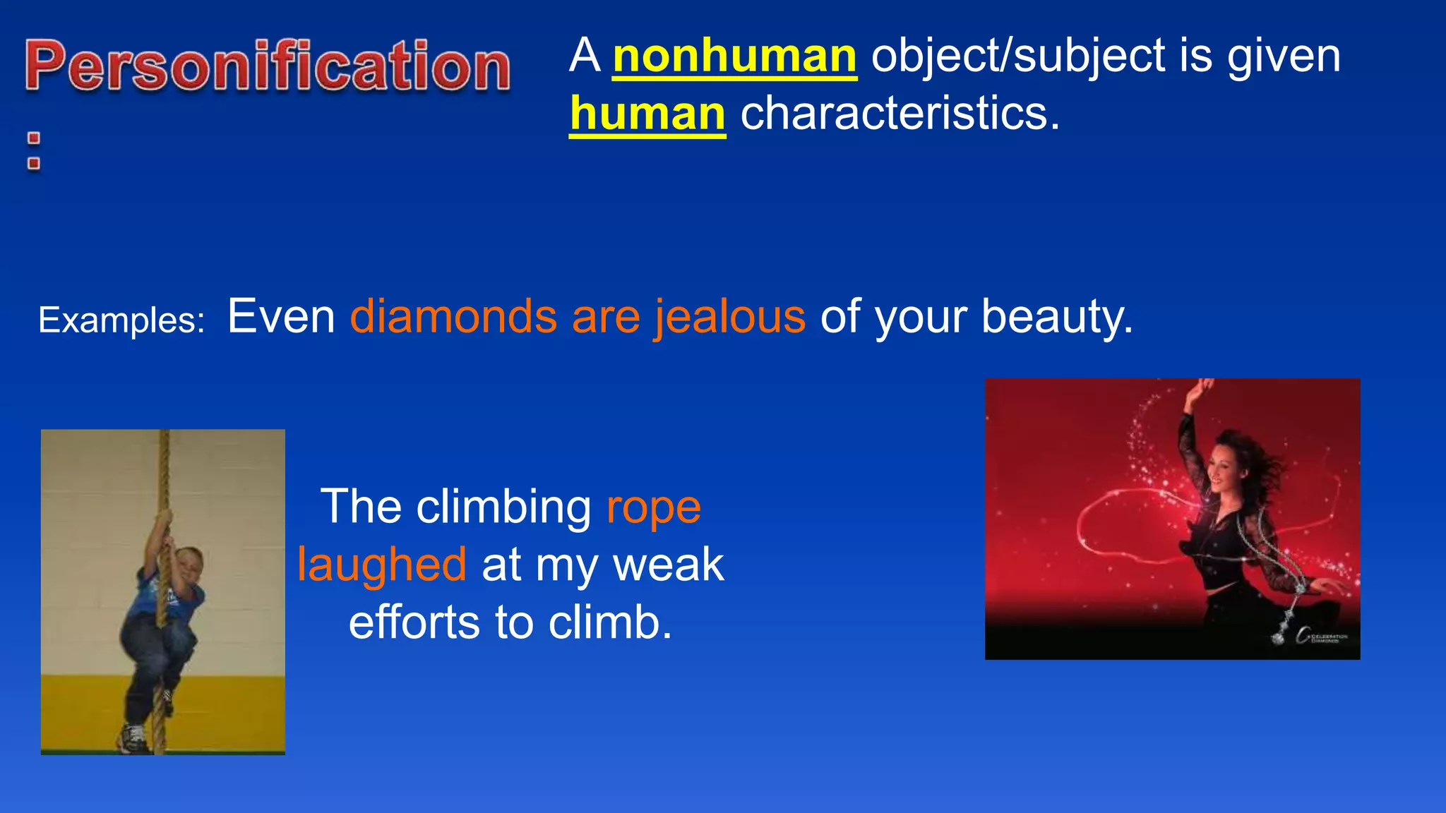 Fig lang notes personification idiom alliteration | PPTX