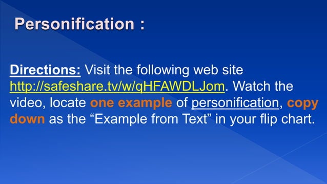 Fig lang notes personification idiom alliteration | PPTX