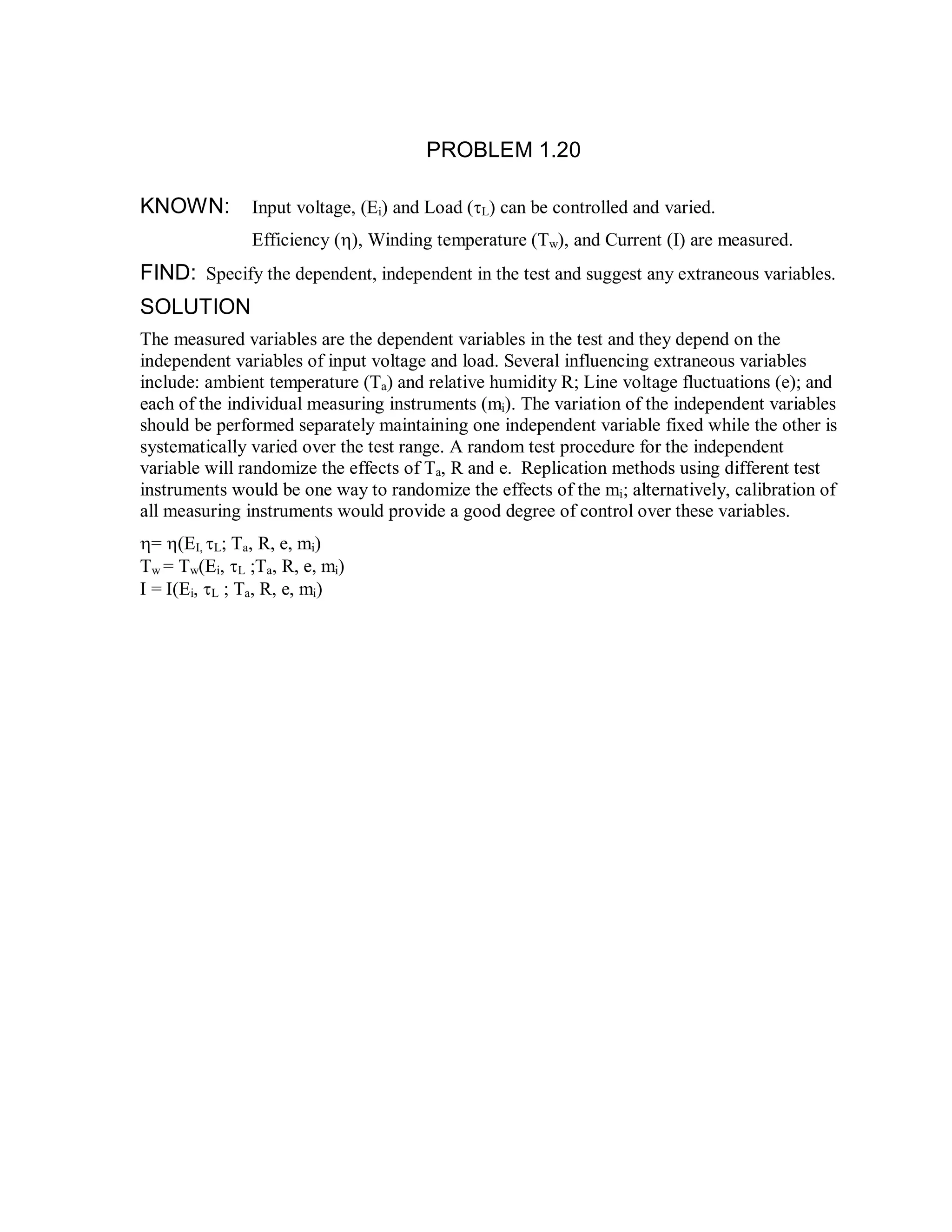 Theory and Design for Mechanical Measurements solutions manual Figliola ...