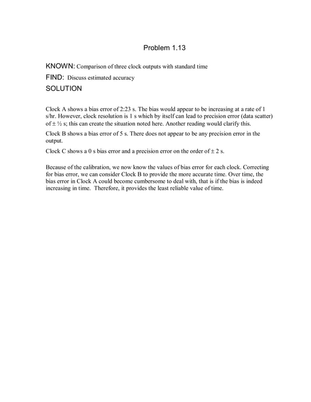Theory and Design for Mechanical Measurements solutions manual Figliola ...