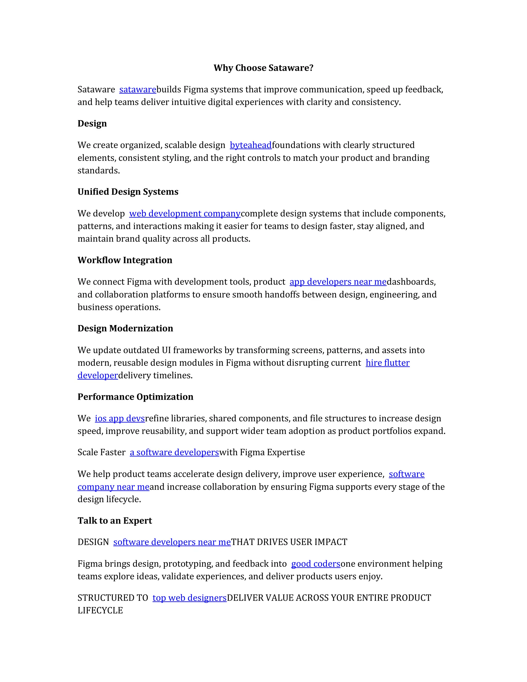 Figma UI/UX Design & Digital Experience Services | PDF