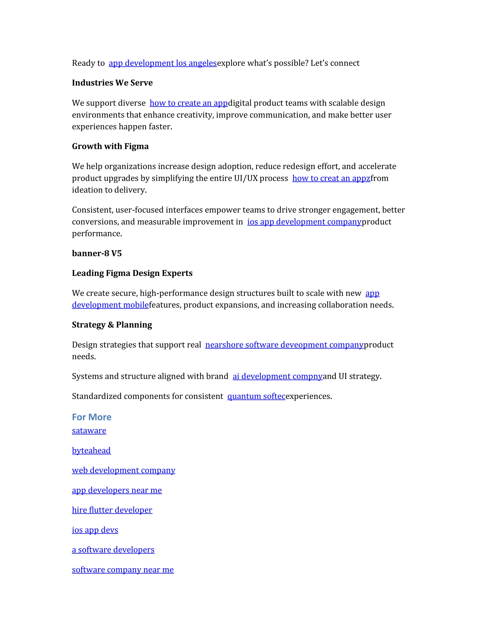 Figma UI/UX Design & Digital Experience Services | PDF