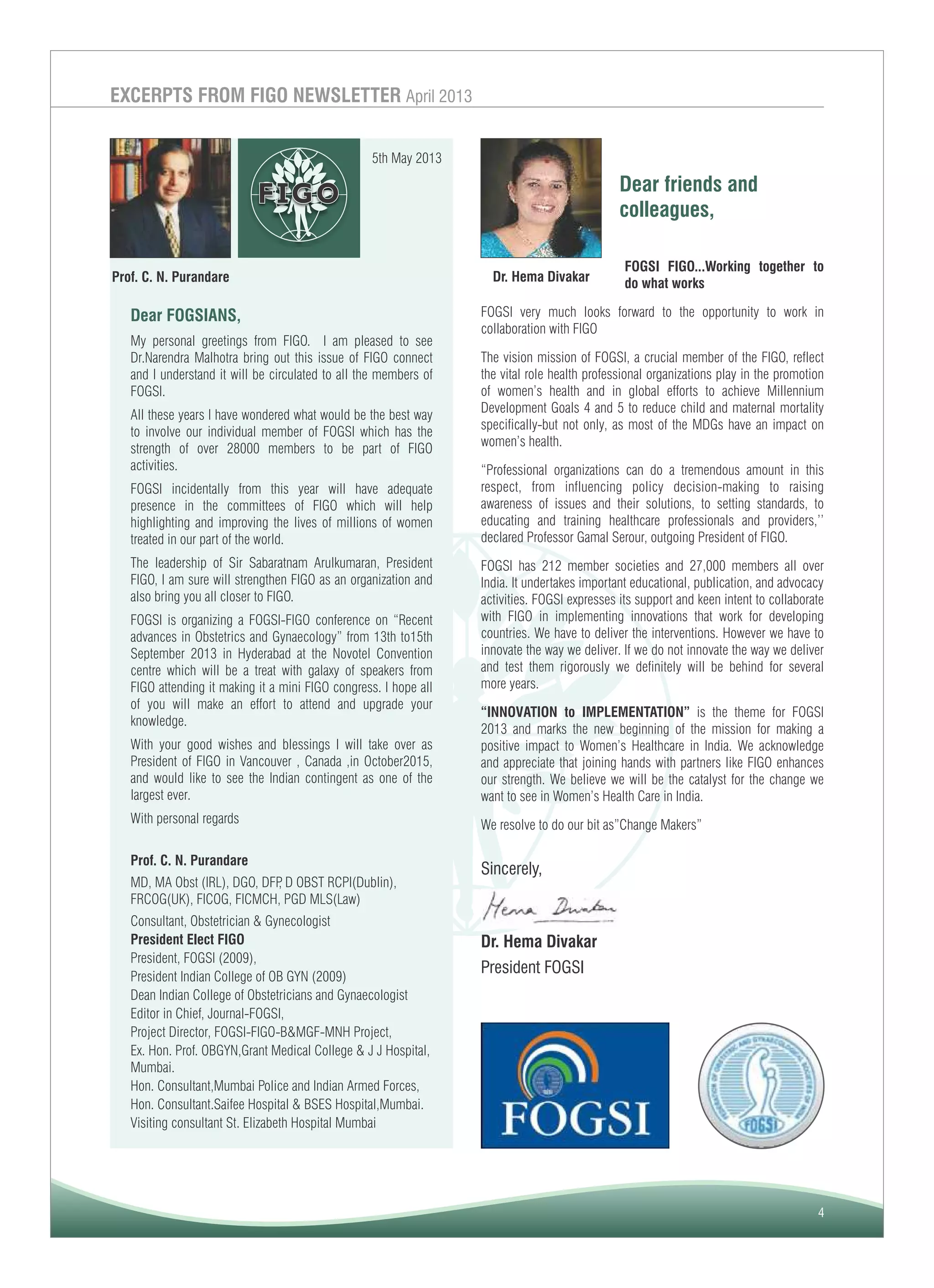 Figo newsletter-2013-final-2 | PDF