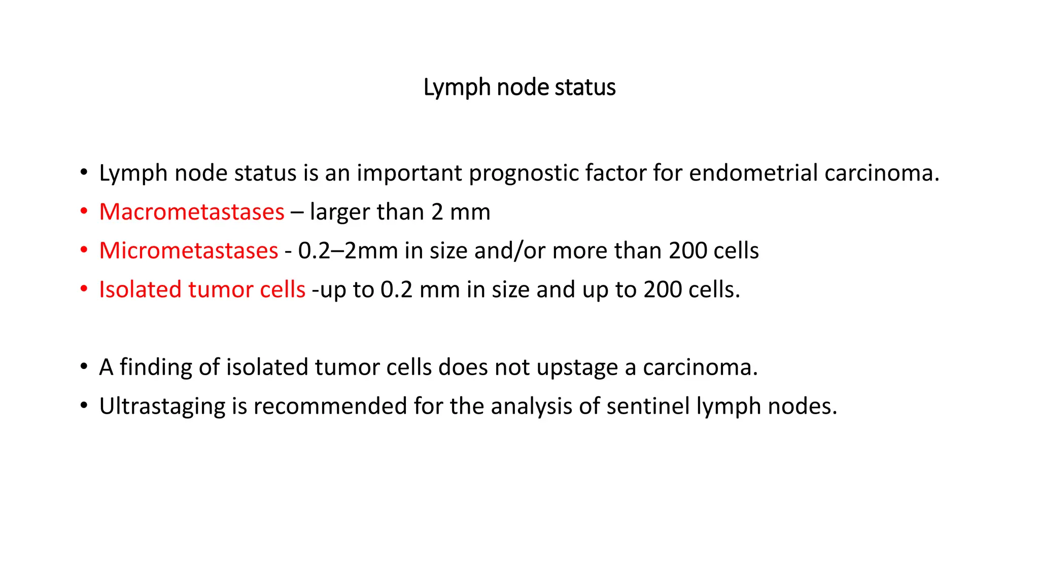 FIGO staging of endometrial cancer: 2023 | PDF