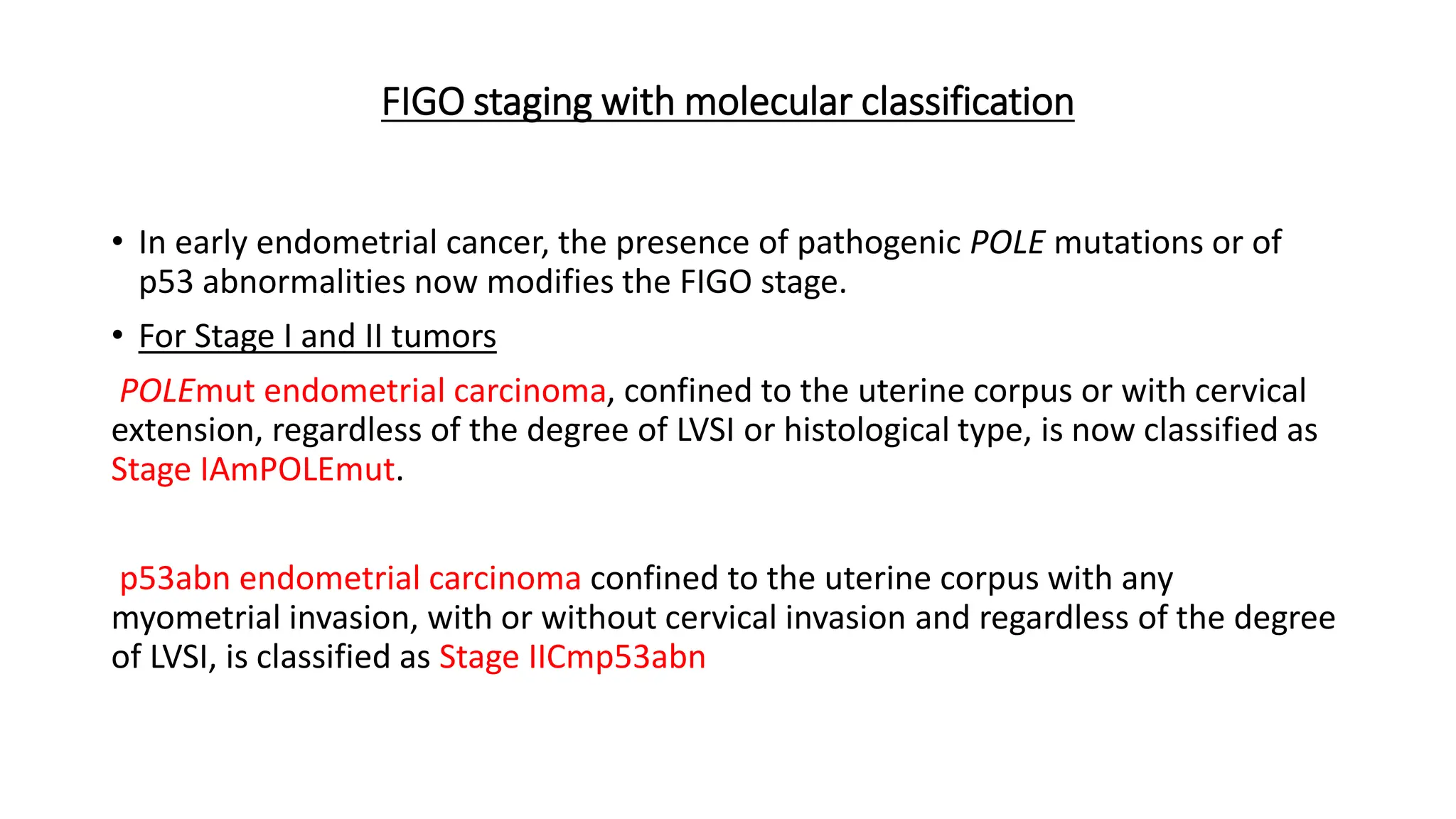 Figo Staging Of Endometrial Cancer 2023 Ppt Free Download