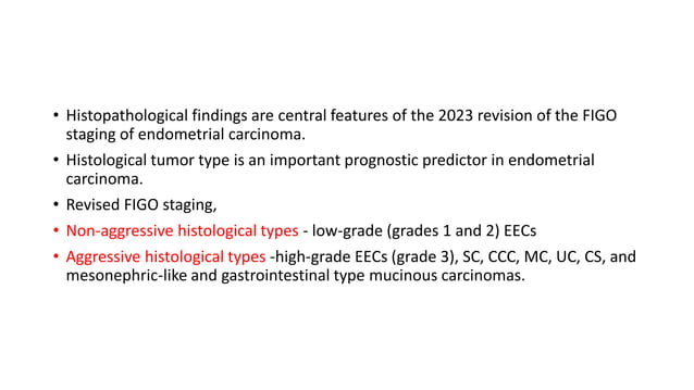 Figo Staging Of Endometrial Cancer 2023 Ppt Free Download