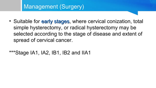 Latest Figo Classification for Cervical Cancer | PPT