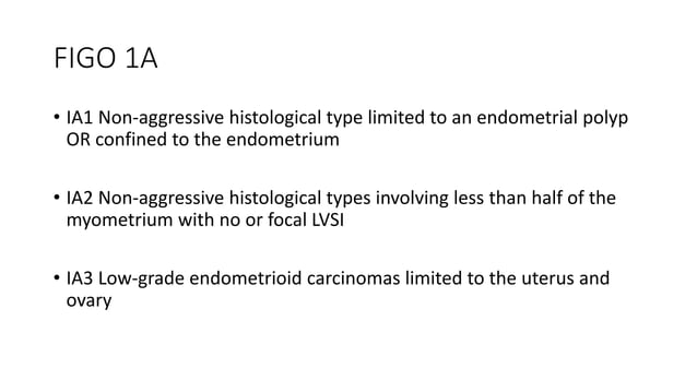 FIGO Endometrium Staging 2023.pptx | Cancer | Diseases and Conditions