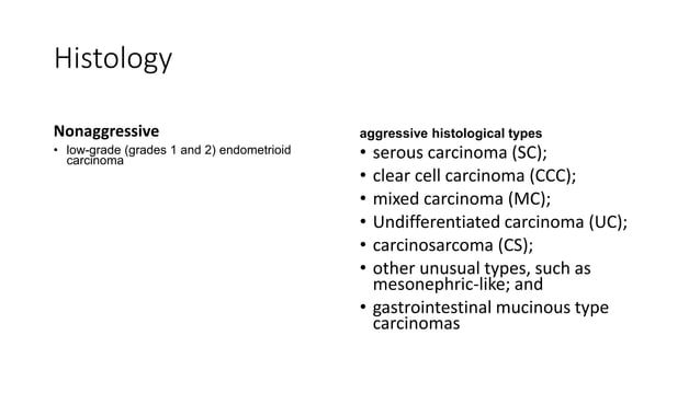 FIGO Endometrium Staging 2023.pptx | Cancer | Diseases and Conditions