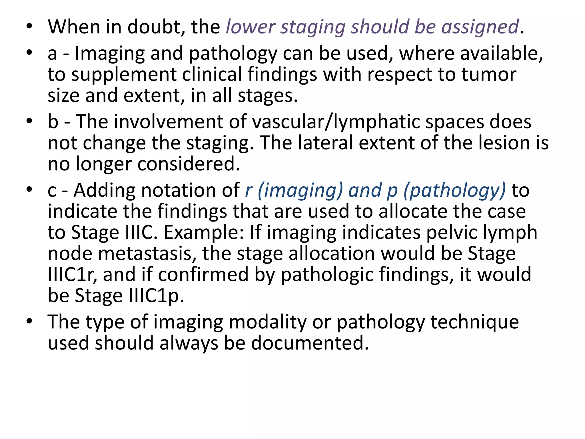 FIGO 2018 Cancer Cervix | PPTX