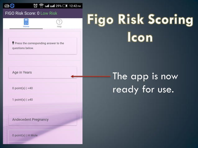 Figo risk scoring | PPT