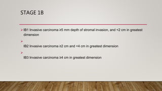 Figo staging for cervix 2018 changes | PPTX