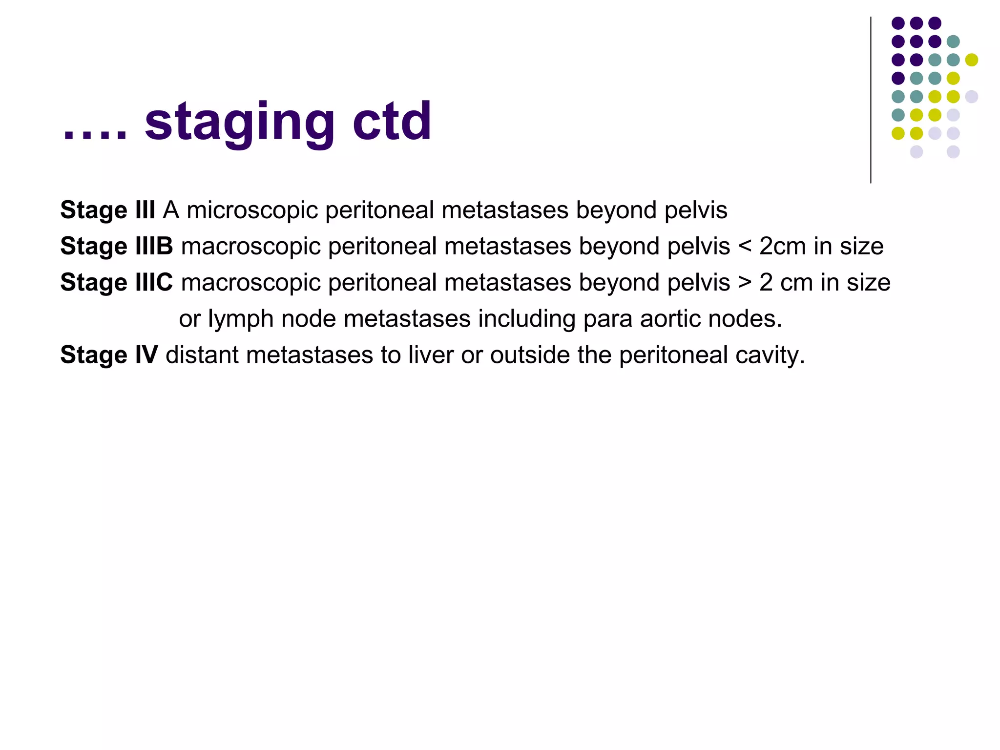 Figo staging of genital cancers(FIGO) | PPT