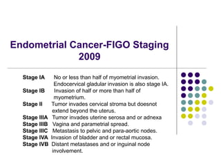 Figo staging of genital cancers(FIGO) | PPT