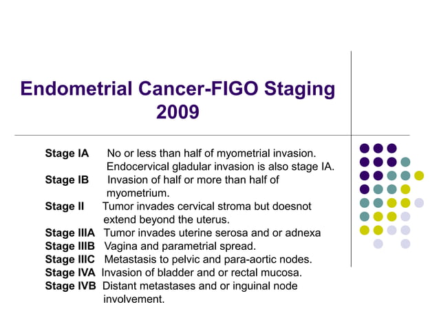 Figo staging of genital cancers(FIGO) | PPT