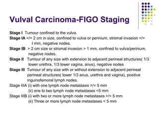 Figo staging of genital cancers(FIGO) | PPT
