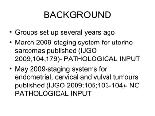 Figo staging systems | PPT
