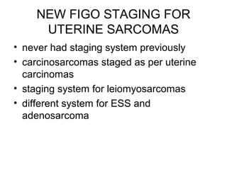 Figo staging systems | PPT