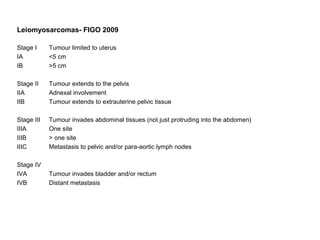 Figo staging systems | PPT