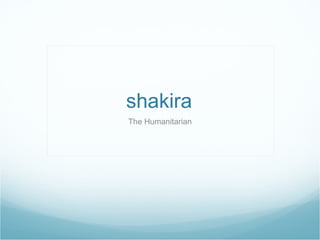 Shakira | PPT