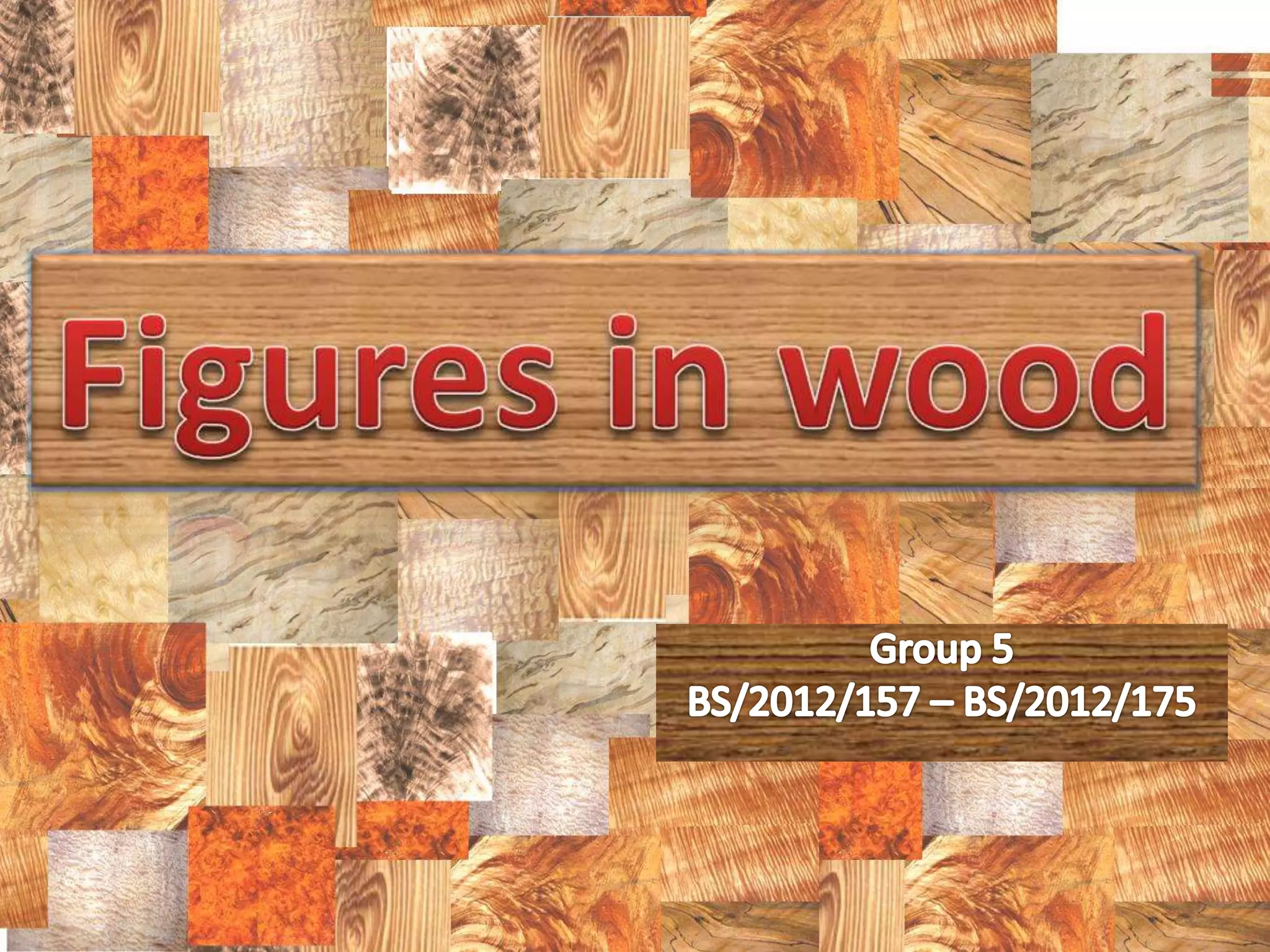 Figuers of wood | PPT