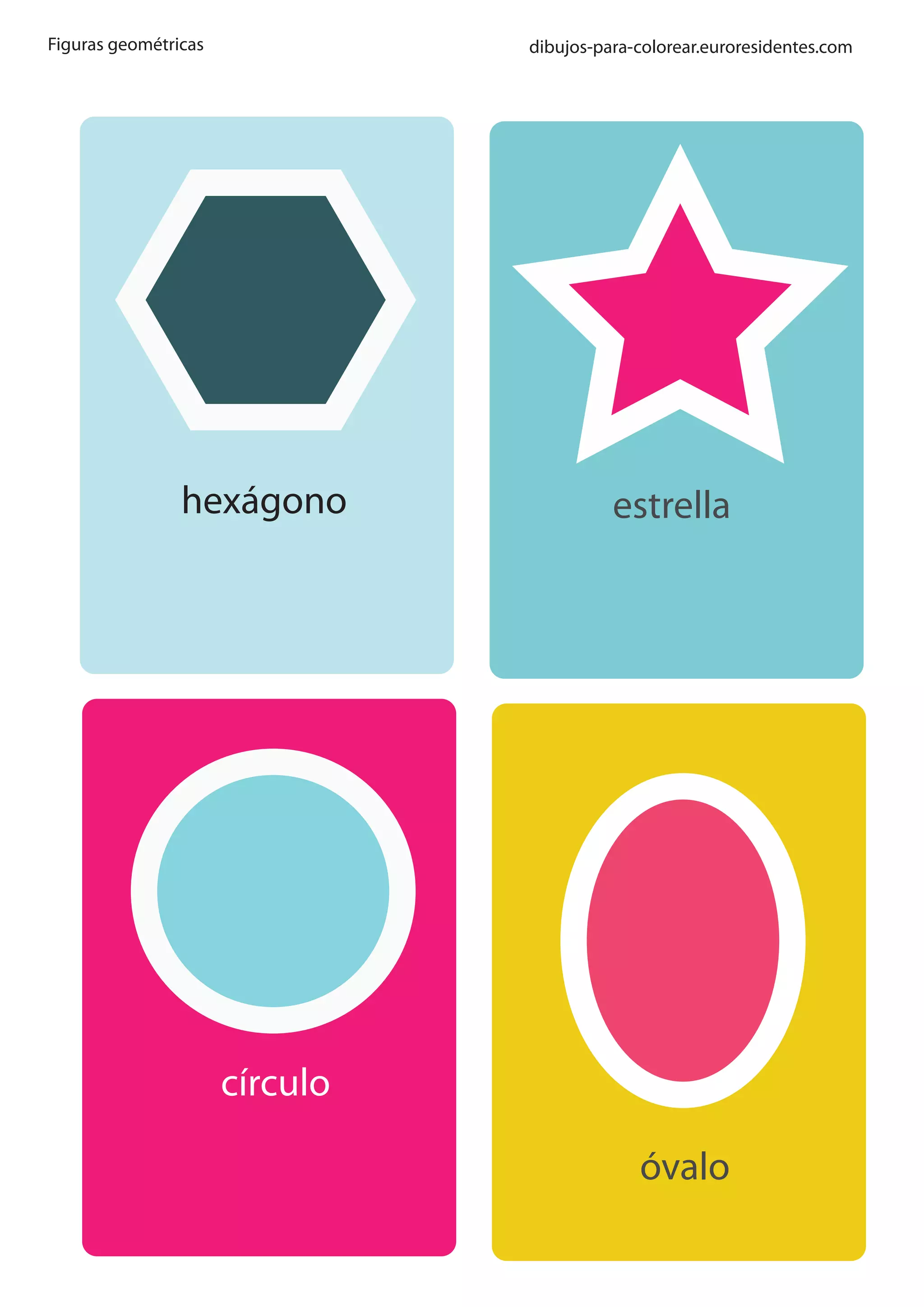Figuras geometricas-imprimir-colorear | PDF