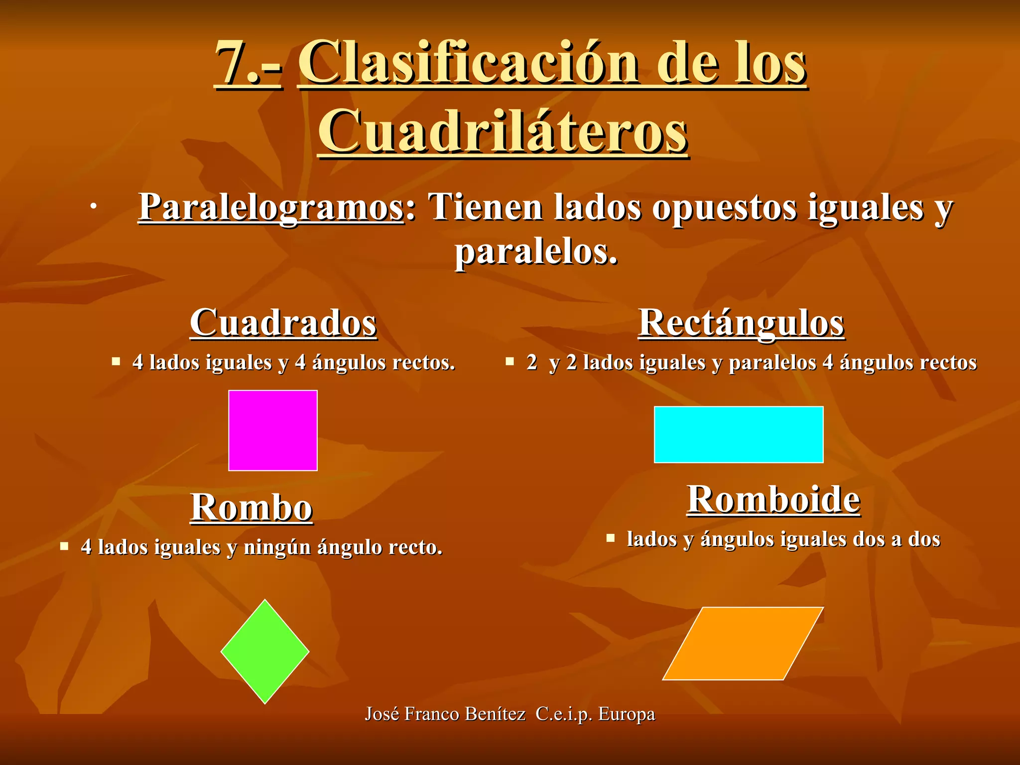 figuras planas | PPT | Geography | Science