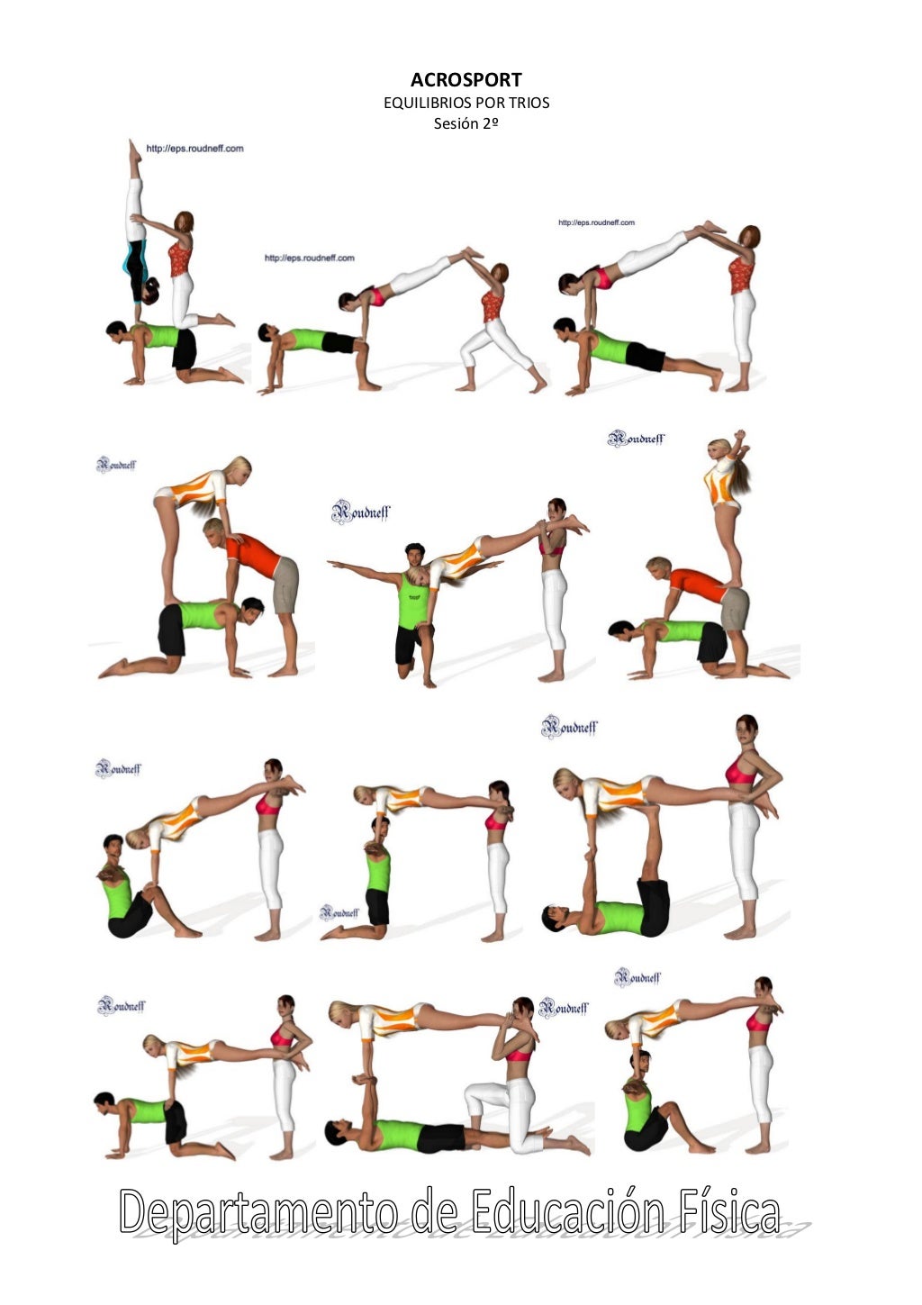 Figuras de acrosport