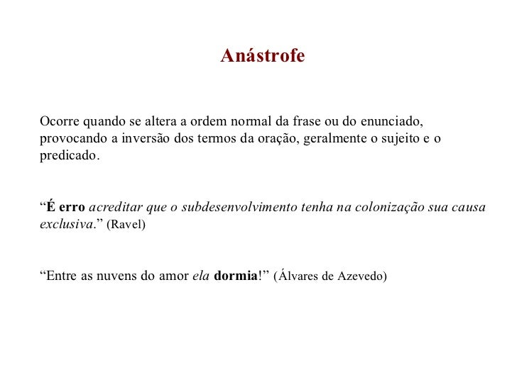 Figuras de linguagem